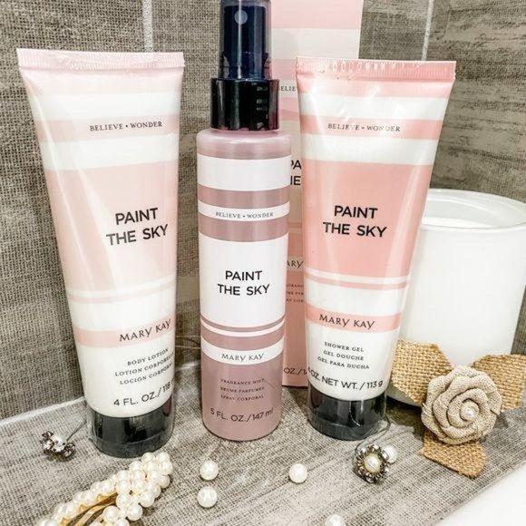 Mary Kay | Bath & Body | Mary Kay Rose Mist Shower Gel And Lotion Set ...